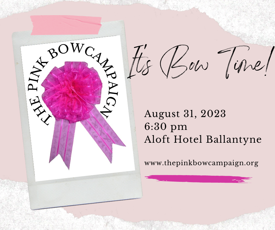 Get your pink bows!!! – The Pink Bow Campaign